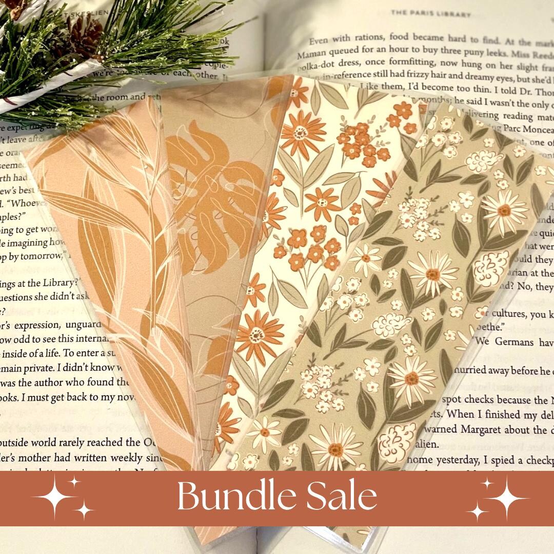 Bookmark Bundle Sale, Bookmark Set Sale, Bookmark Bundle Deal, Boho ...