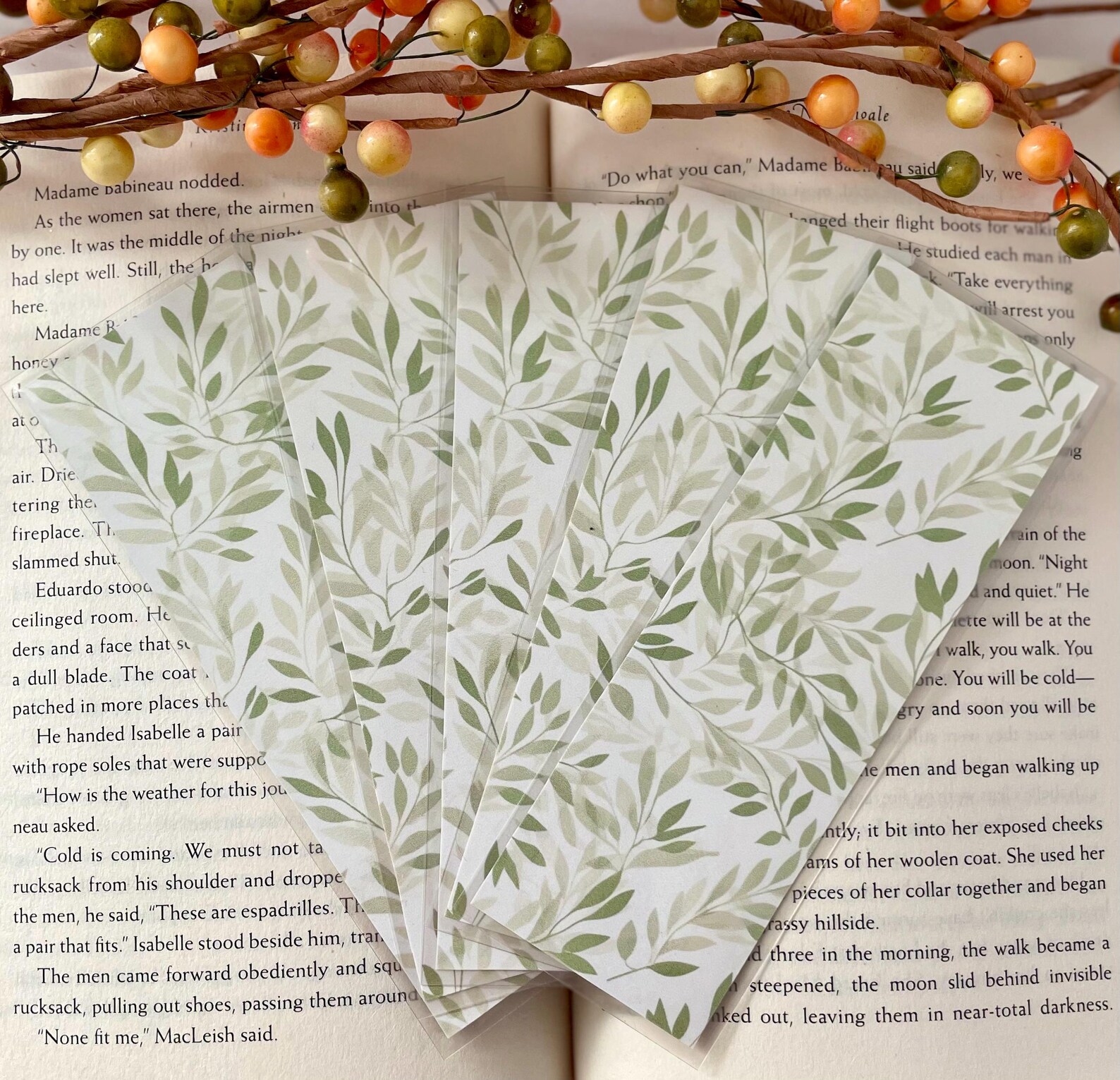 Cozy Reading Bookmarks, Boho Inspired Bookmarks, Book Lover Gift ...