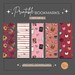 Back to School Printable Bookmarks, Digital Download, Set of 5, Cute ...