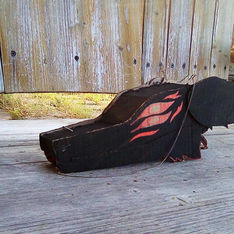 Paper Dragon Puppet Base - Etsy