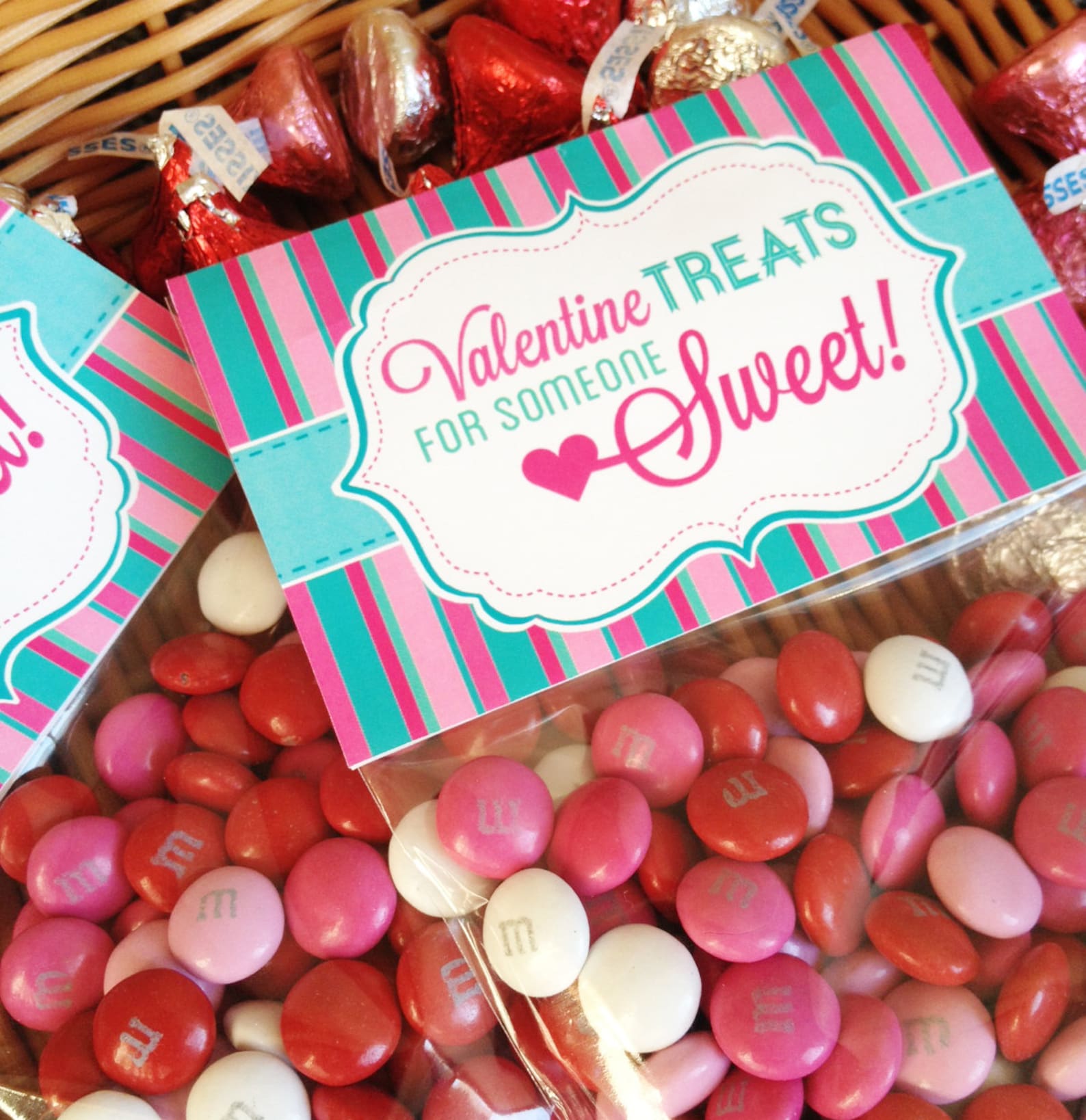 Valentine's Day Treat Bag Topper Printable PDF Instant | Etsy