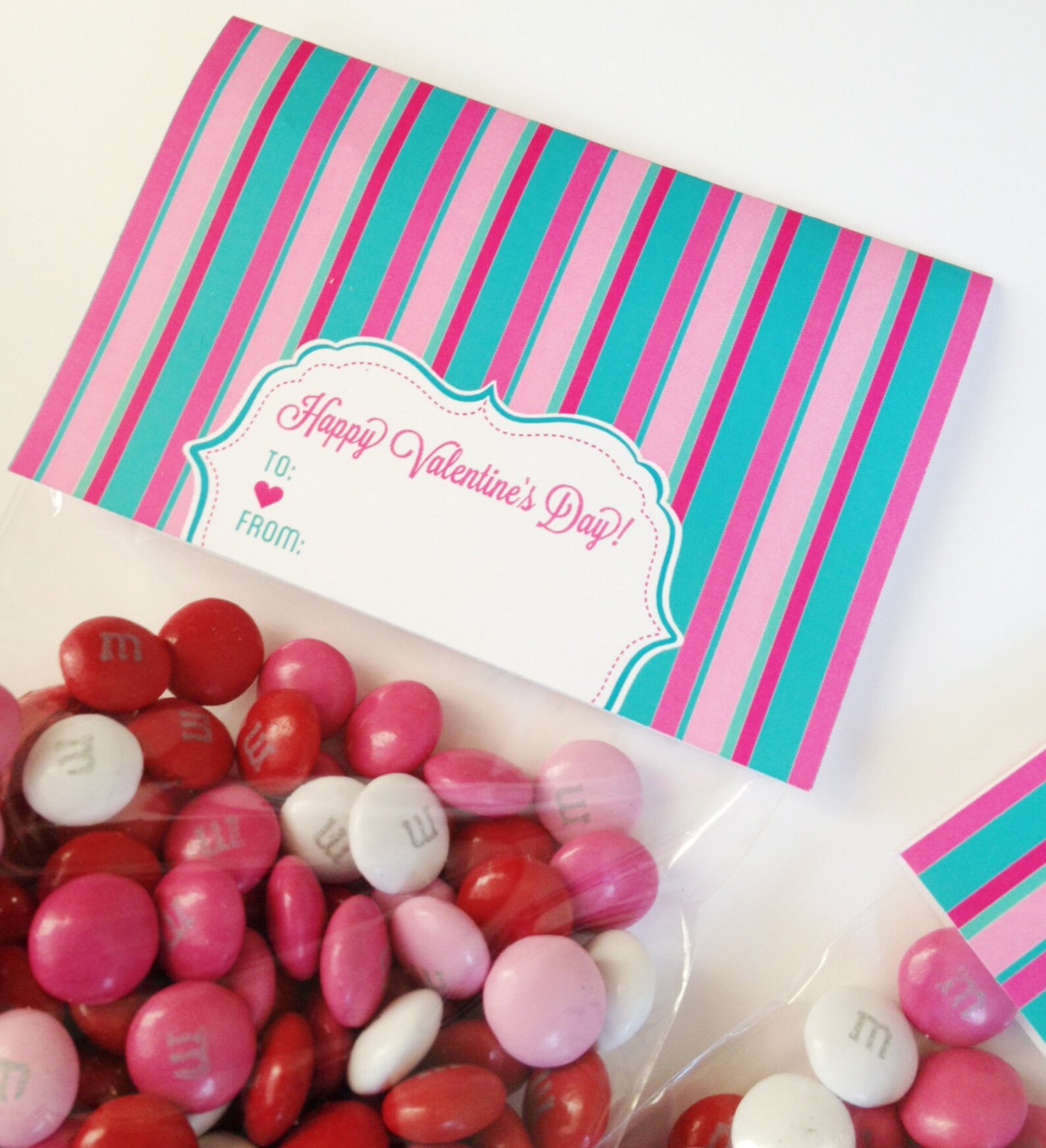 Valentine's Day Treat Bag Topper Printable PDF Instant | Etsy