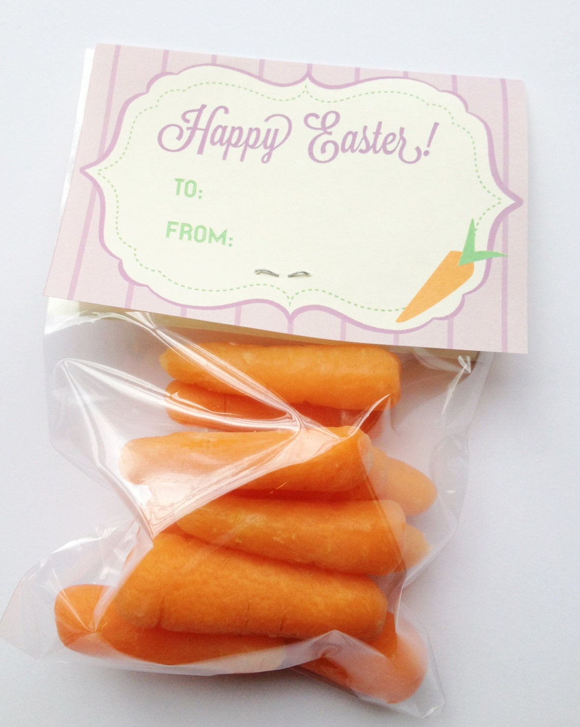 Bunny Treats Bag Toppers Printable PDF Instant Download - Etsy