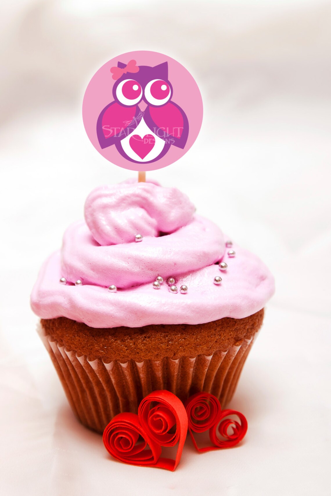 2"x2" Owl Cupcake Toppers/stickers Downloadable PDF - Instant Download ...