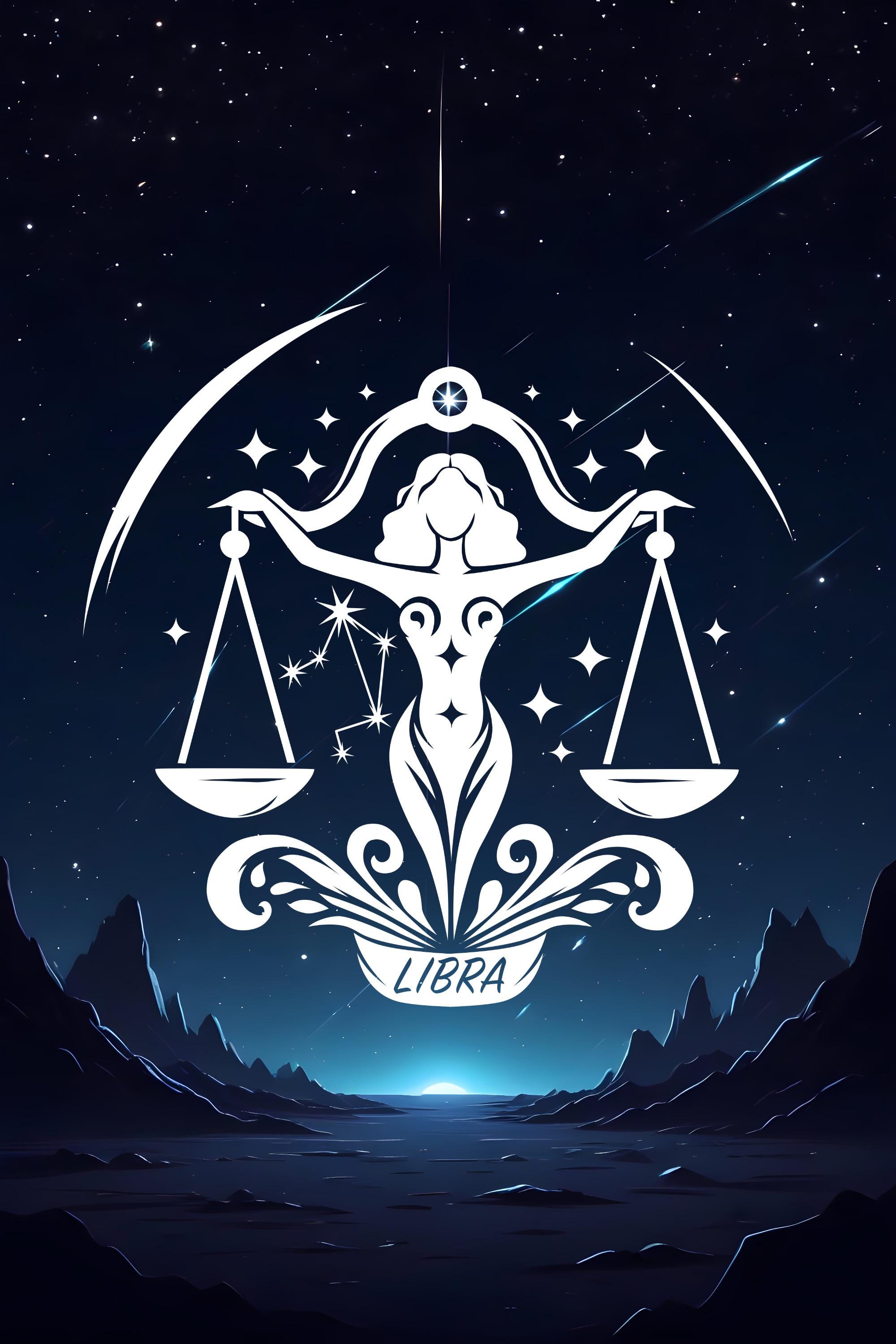 Customizable Zodiac Sign Libra - Digital Download With Background, PNG ...