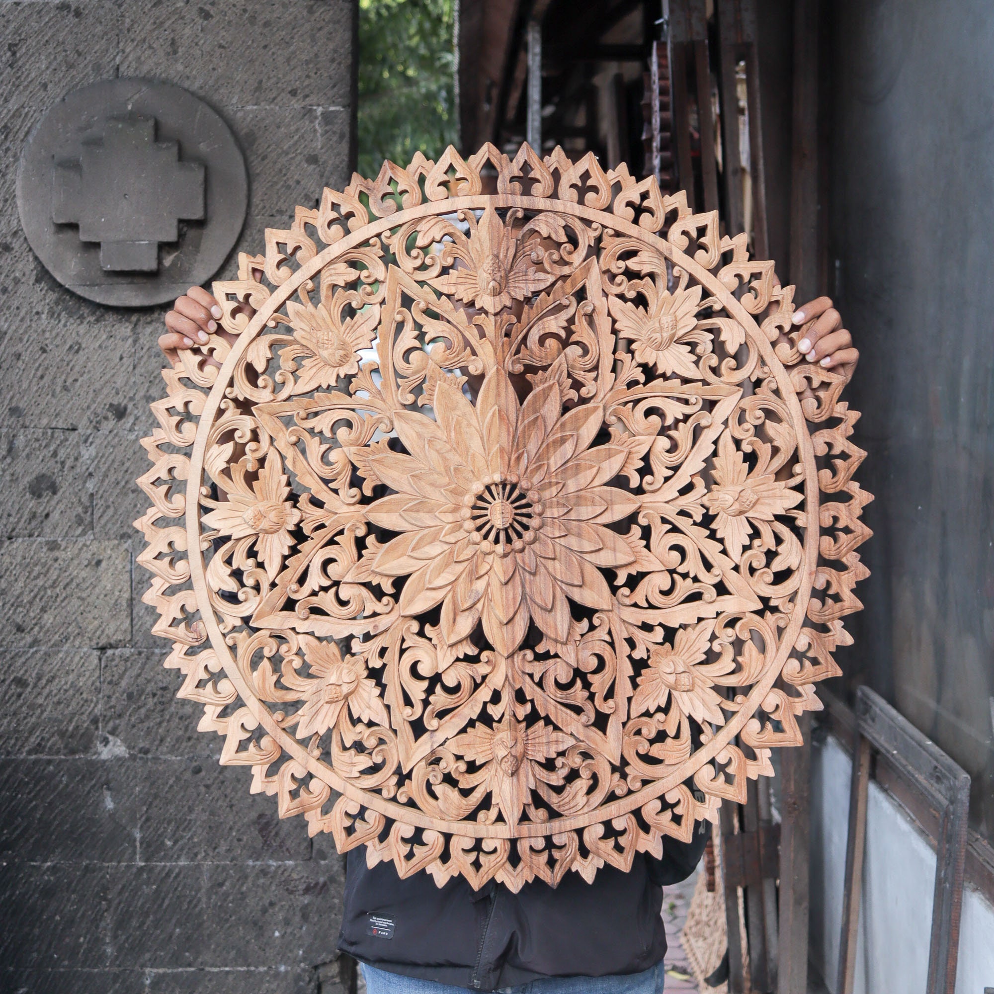 Hand Carved Wall Panel Bali, Hanging Wall Panel Home Decor - Etsy