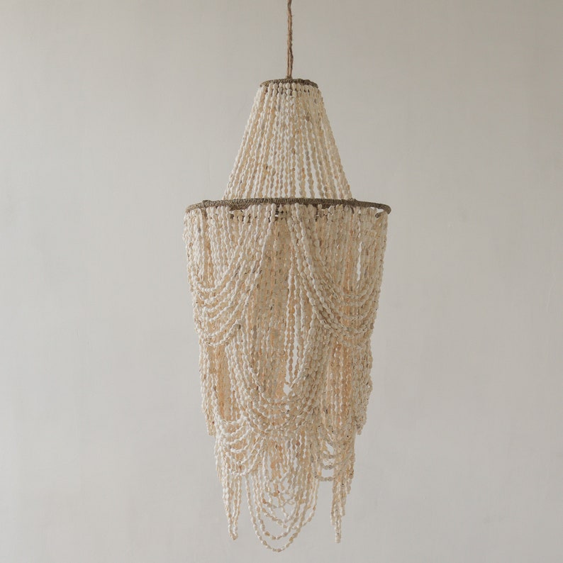 Seashell Ceiling Light Home Decoration - Etsy
