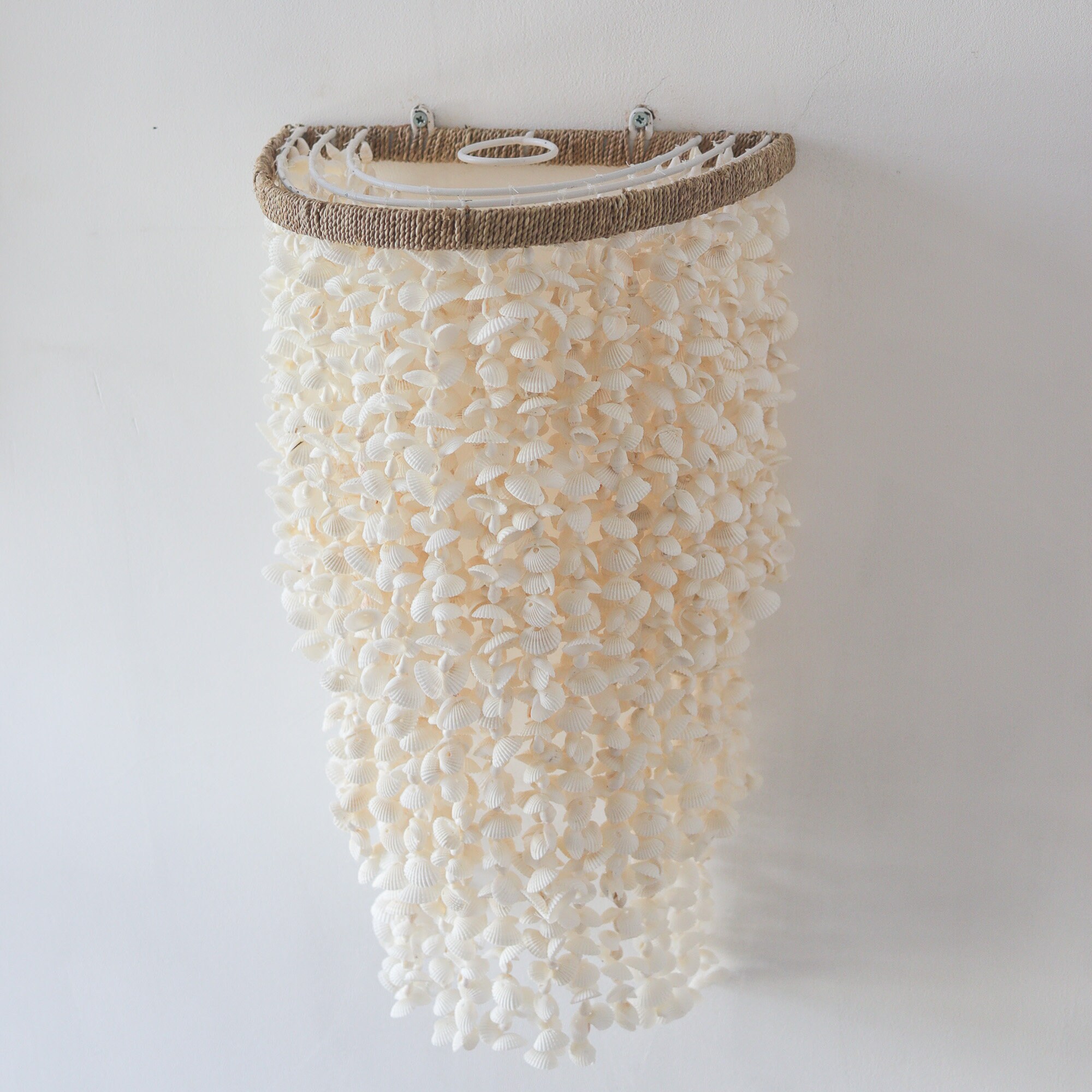 Sea Shell Scone Bali Wall Light Decoration - Etsy
