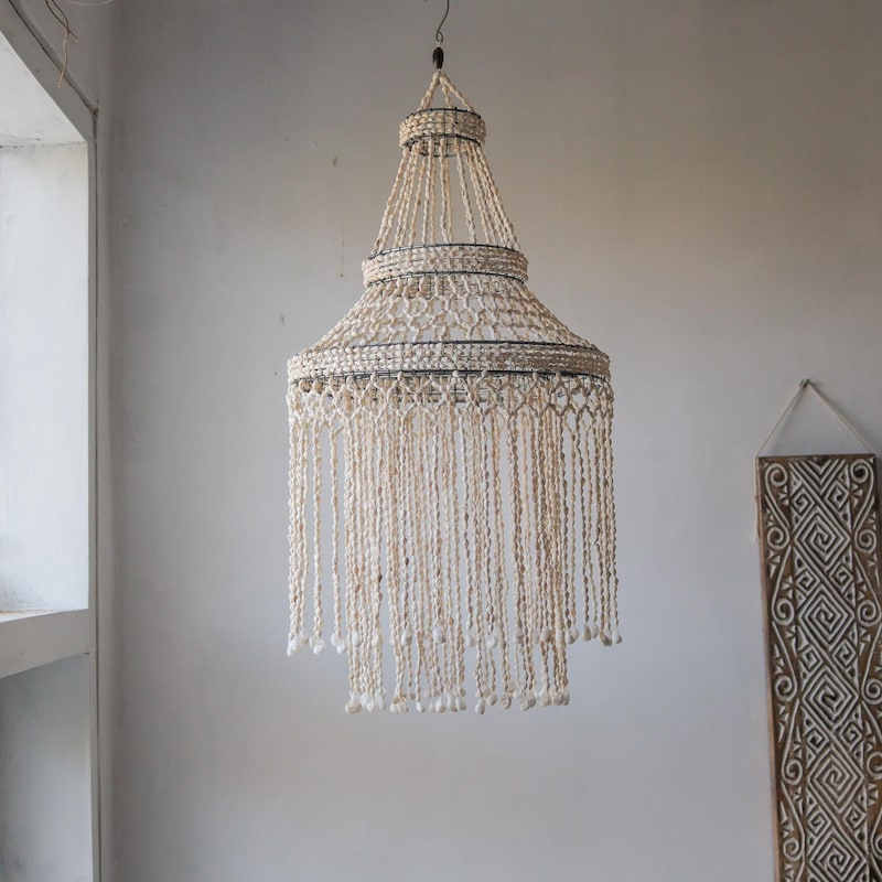 Macrame Chandelier - Etsy