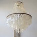 Natural Capiz Shell Ceiling Light , Capiz Shell Shell Chandelier Bali ...