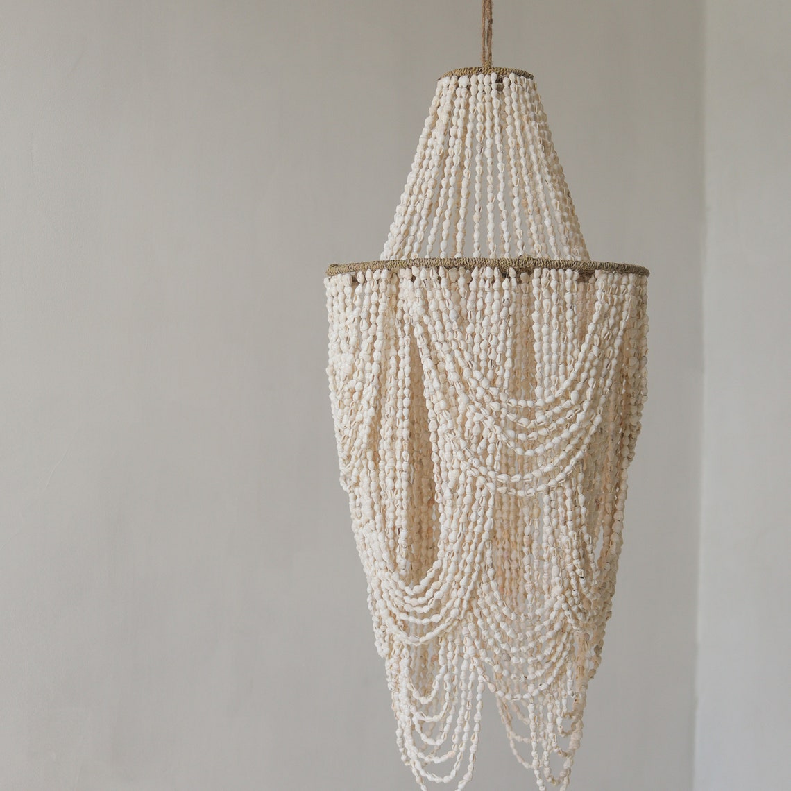 Seashell Ceiling Light Home Decoration - Etsy