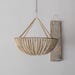Wood Beaded Chandelier: Beige Dome Pendant Light - Etsy
