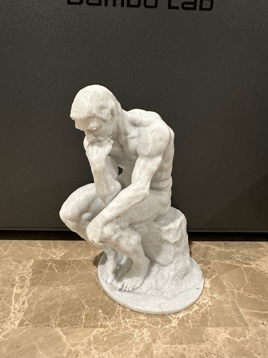 The Thinker by Auguste Rodin for 3D Printing - STL File (FDM Printer ...