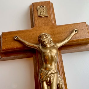 Vintage Catholic Crucifix With Sick Call Kit - Etsy