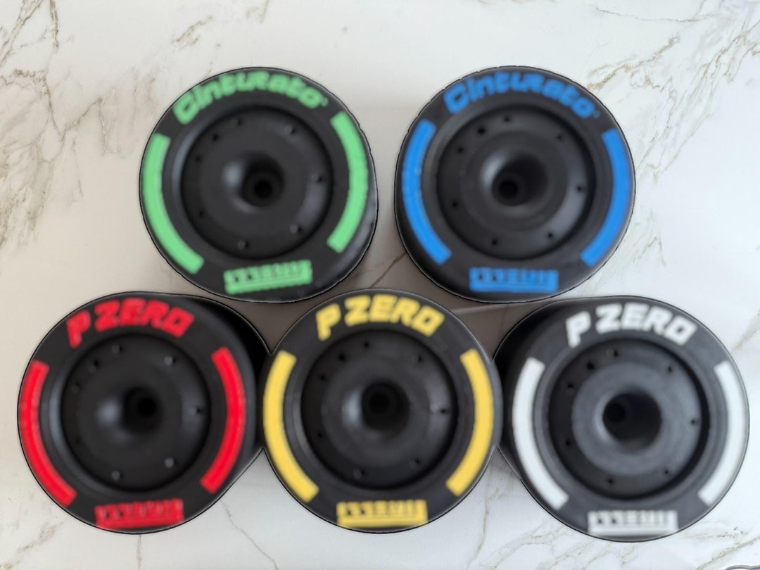 F1 Tire Replica 14 Cm 5.5 Inch Formula 1 Racing Tire Full Set ...