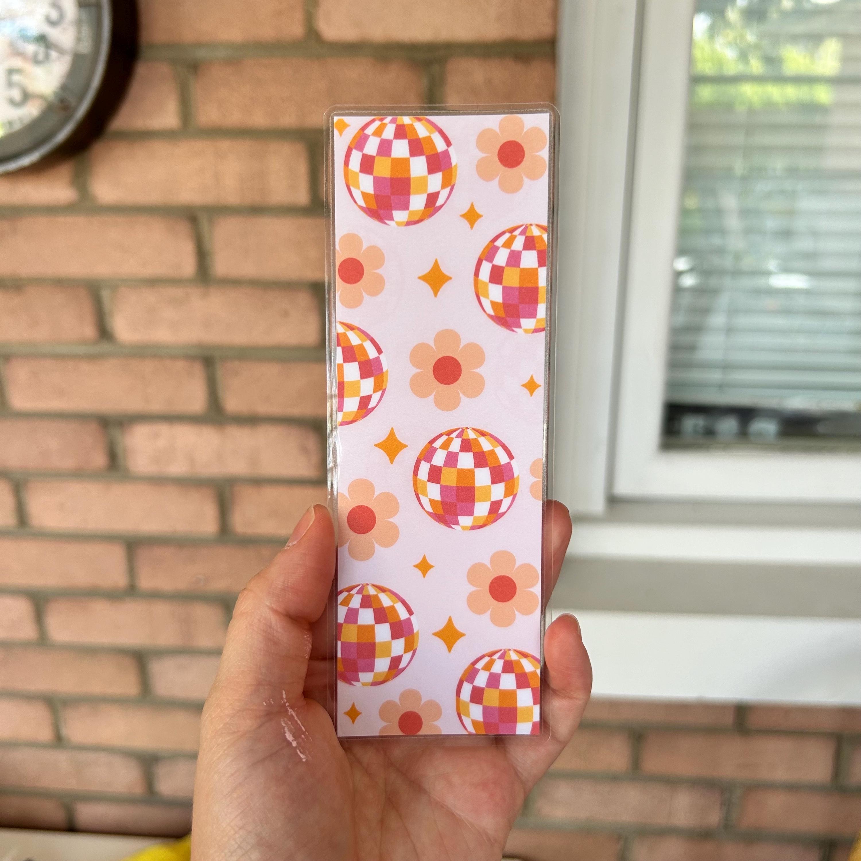 Cute Retro Disco and Checkered Smiley Face Bookmarks | Retro Bookmarks ...