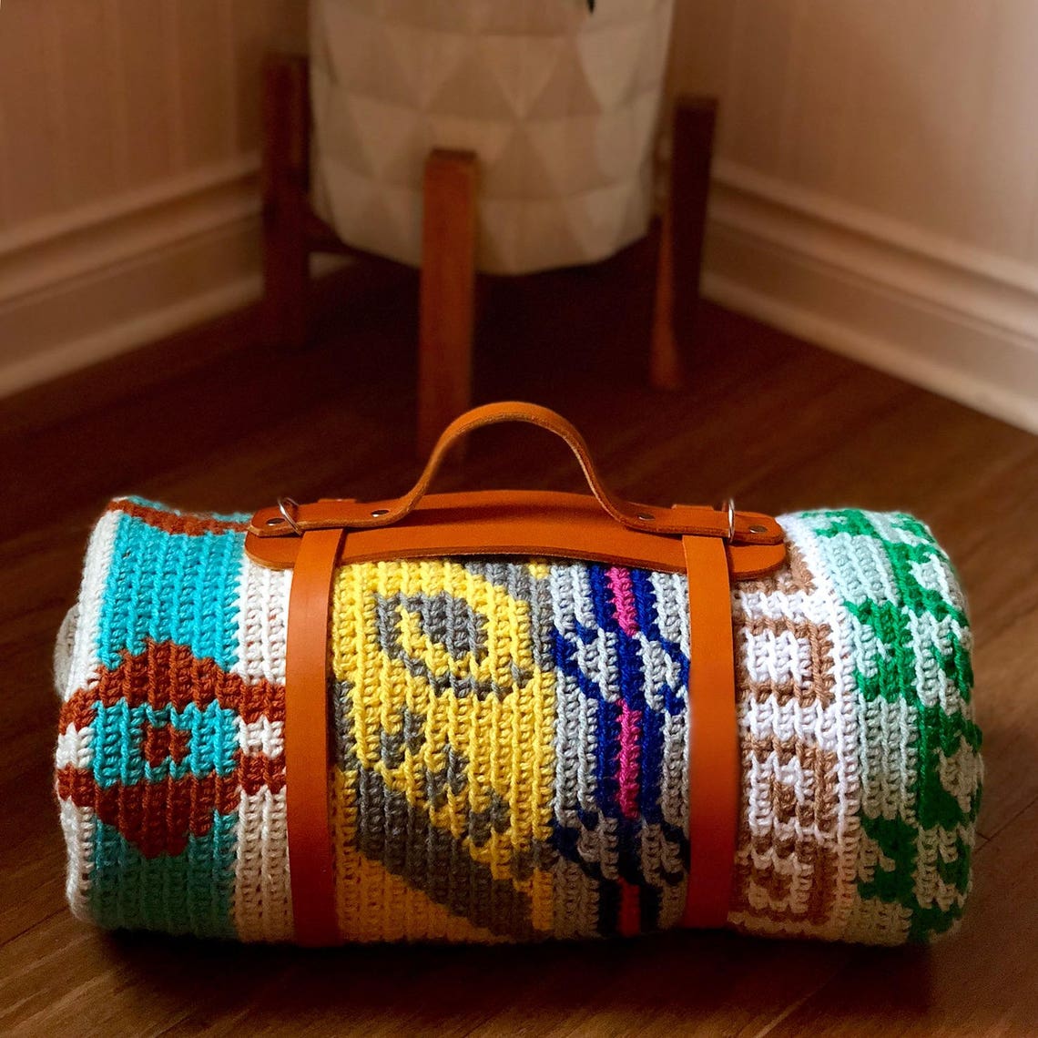 Instant PDF Download, Color Riot Blanket, Crochet Pattern - Etsy