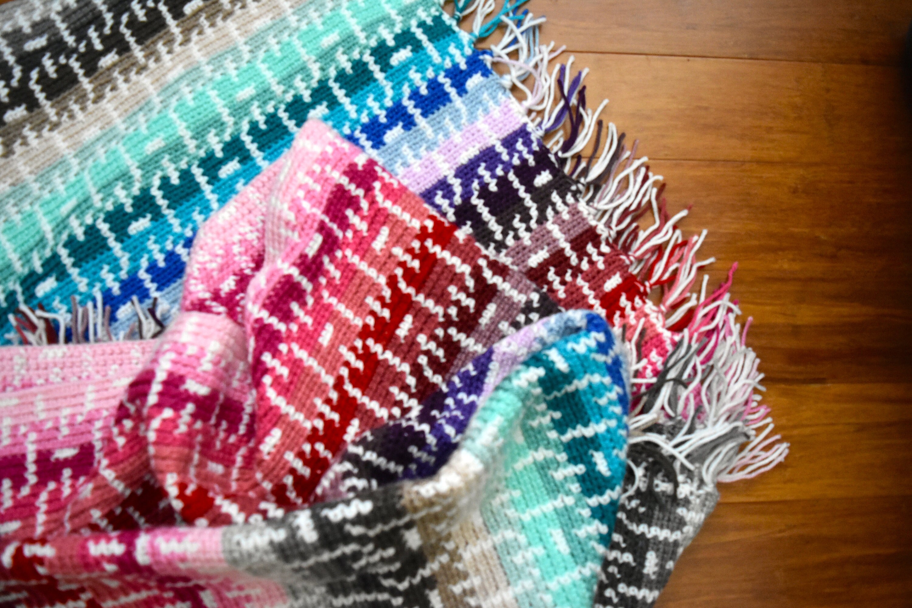 Instant PDF Download, Chain Reaction Blanket, Crochet Pattern - Etsy