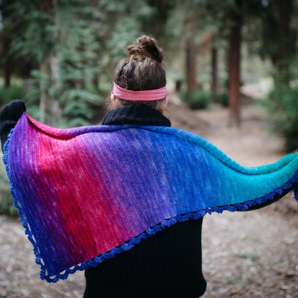 Instant PDF Download, Color Riot Blanket, Crochet Pattern - Etsy