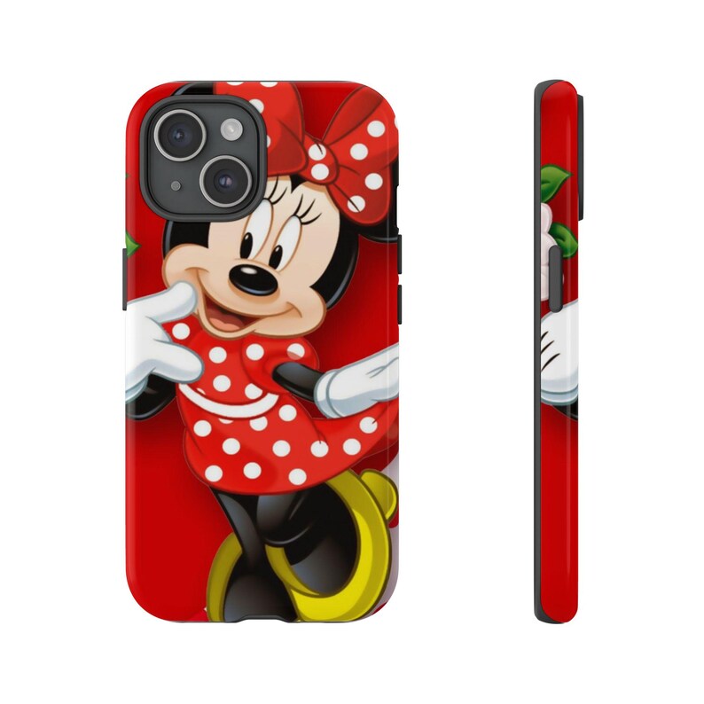 Minnie Mouse Coquette Collage Phone Case, Girly Fruit Aesthetic, iPhone ...