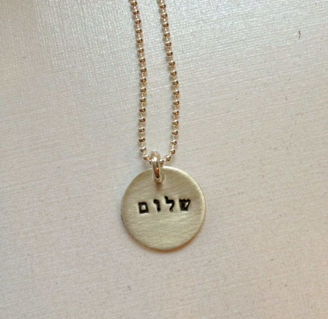 Shalom in Hebrew the Word Shalom Means Peace Hello and | Etsy