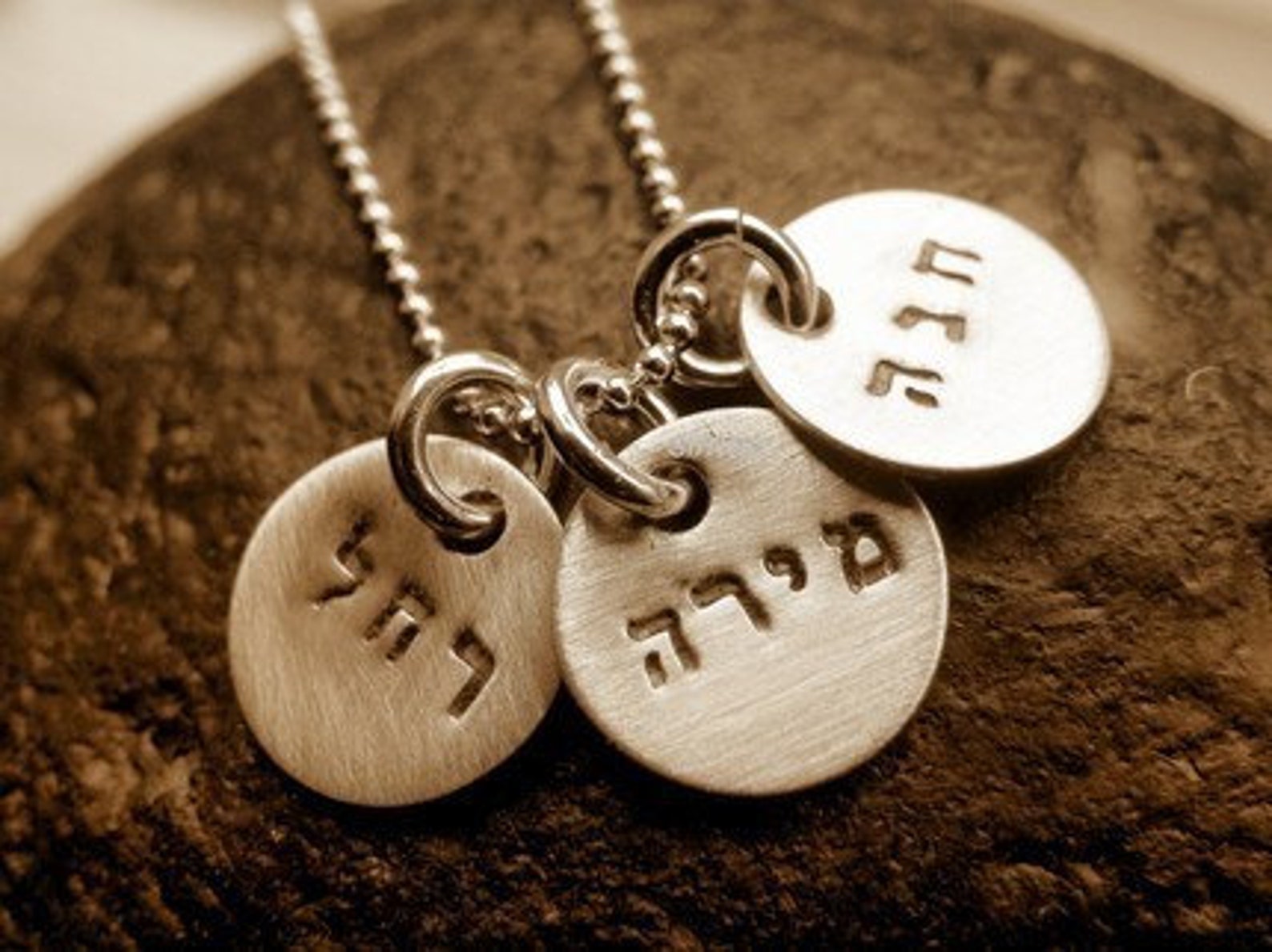 Tiny Sterling Silver Tags so Simple... so Classic and Worn - Etsy