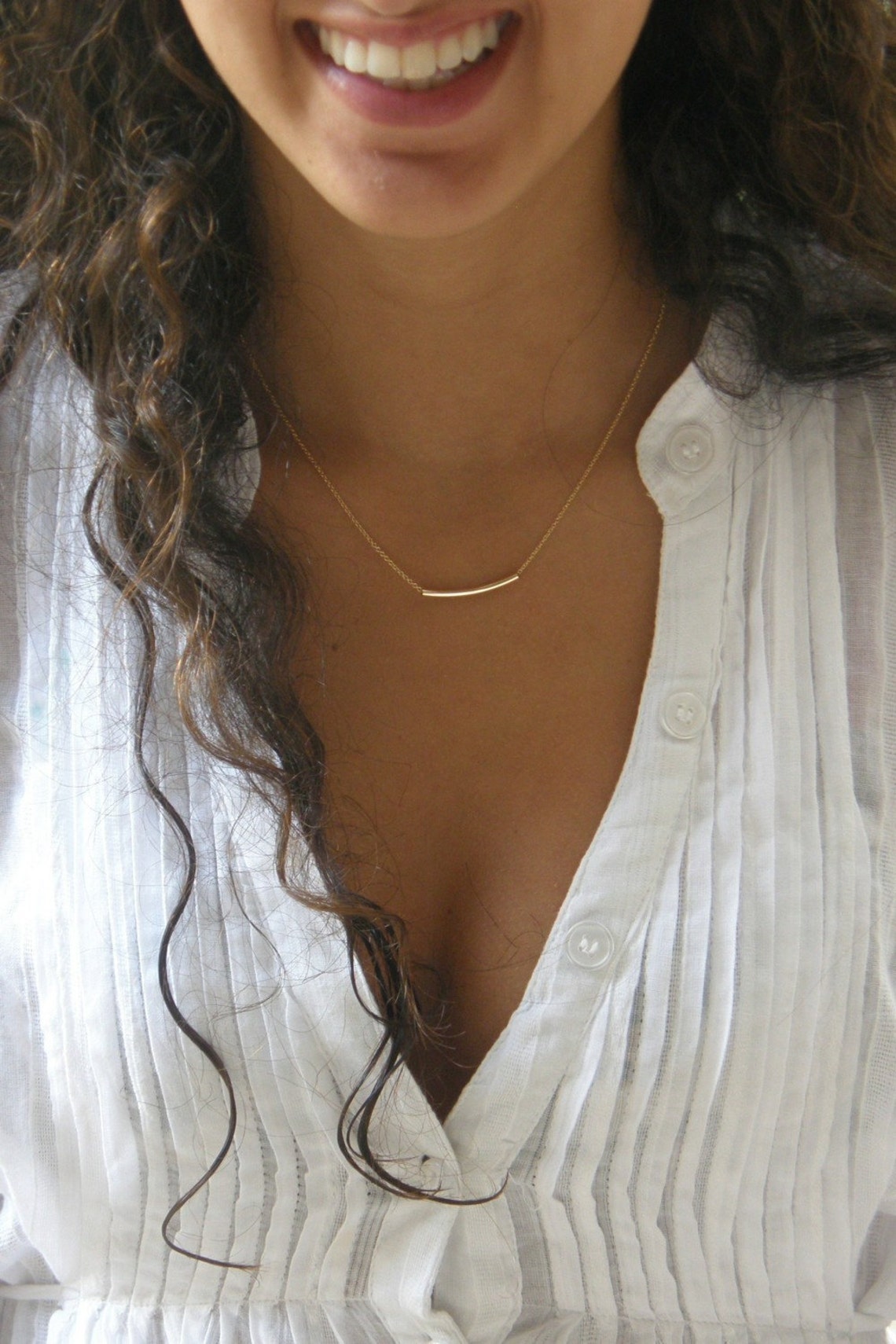 The Original Golden Bar -gold Bar Necklaces Layered Necklace, Gold Bar ...