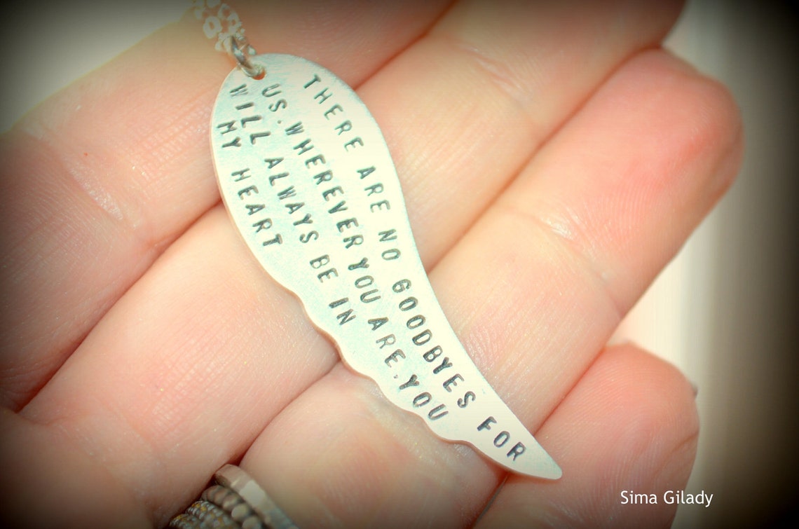 My New ANGEL WING - to Remember My Loved One - SIMAG - Etsy