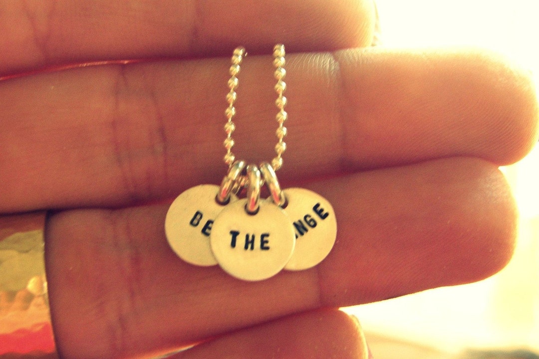 Tiny Sterling Silver Tags -so Simple... so Classic and Worn With Your ...