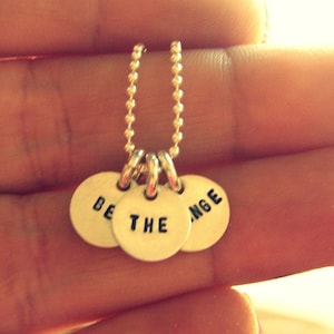 Tiny Sterling Silver Tags -so Simple... so Classic and Worn With Your ...