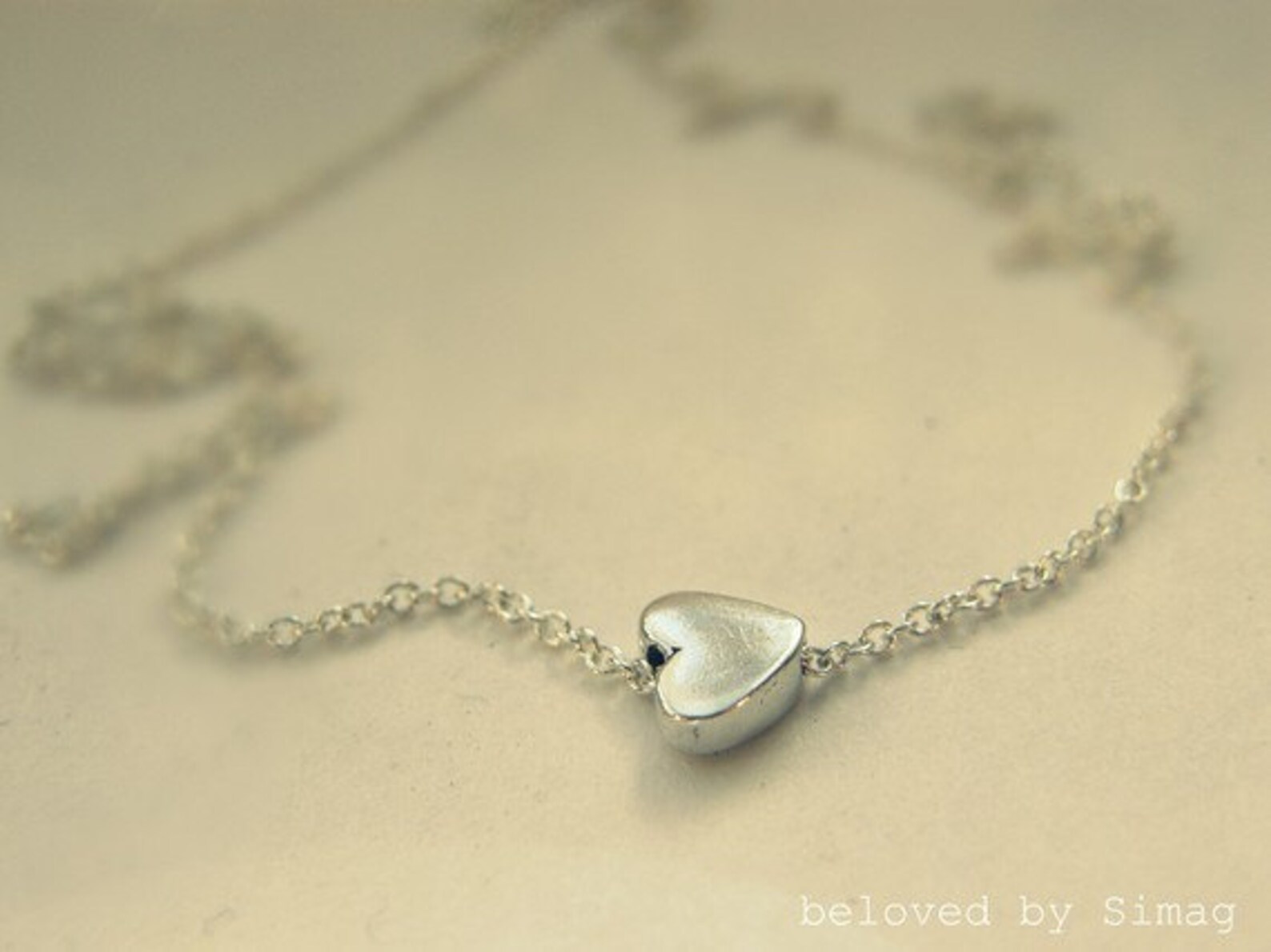 BELOVED Tiny Heart as a Reminder to Enjoy the Little Things - Etsy