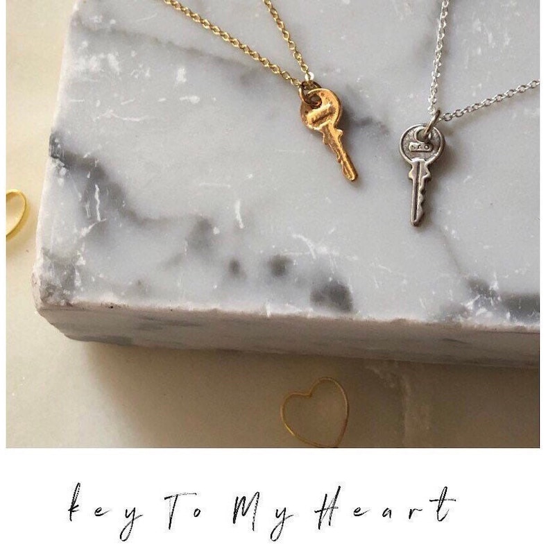 Small Key Charms - Etsy