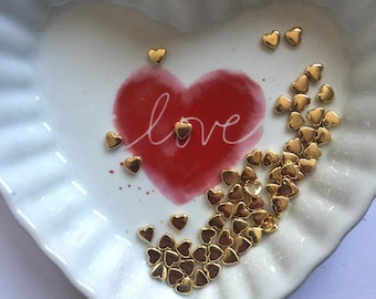 BELOVED Tiny Heart as a Reminder to Enjoy the Little Things | Etsy