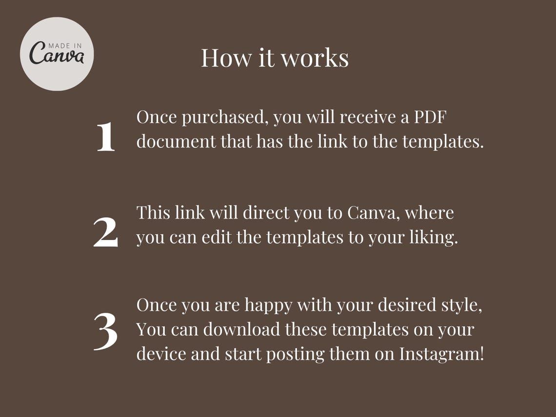 Seamless UGC Instagram Carousel Template | Aesthetic Modern Bold | UGC ...
