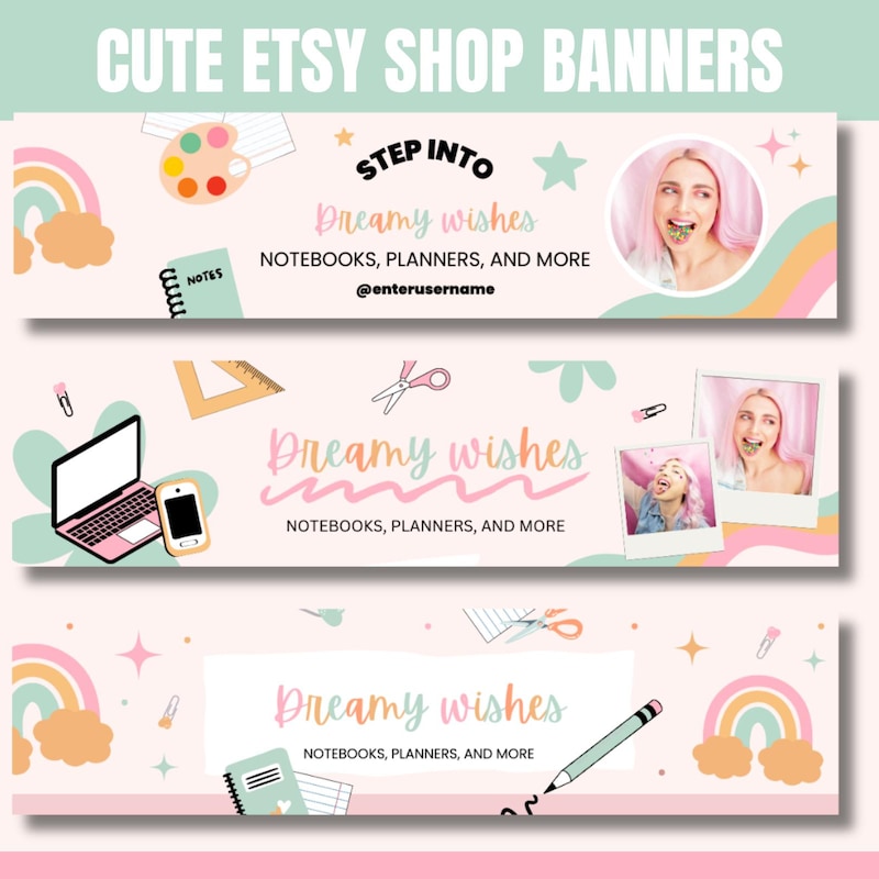 Cute Etsy Banner - Etsy