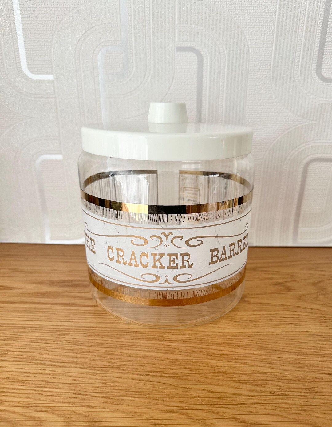 Pyrex Glass Cracker Barrel - Etsy