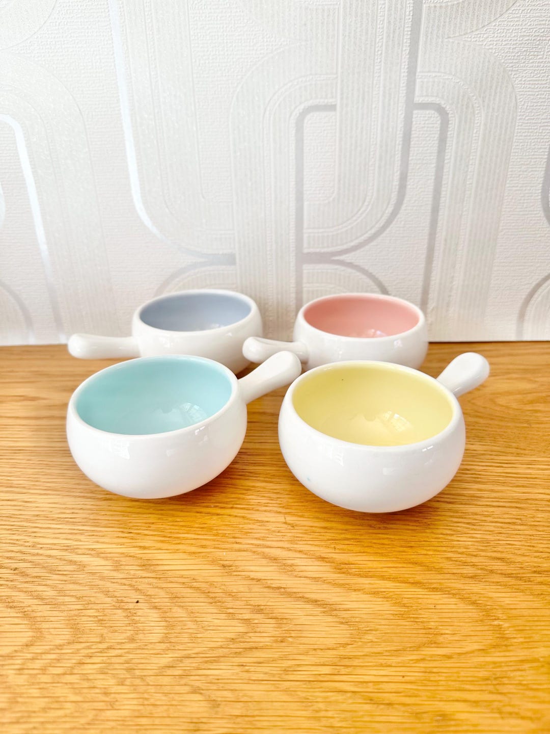 Japanese Pastel Ramekins Set of 4 - Etsy