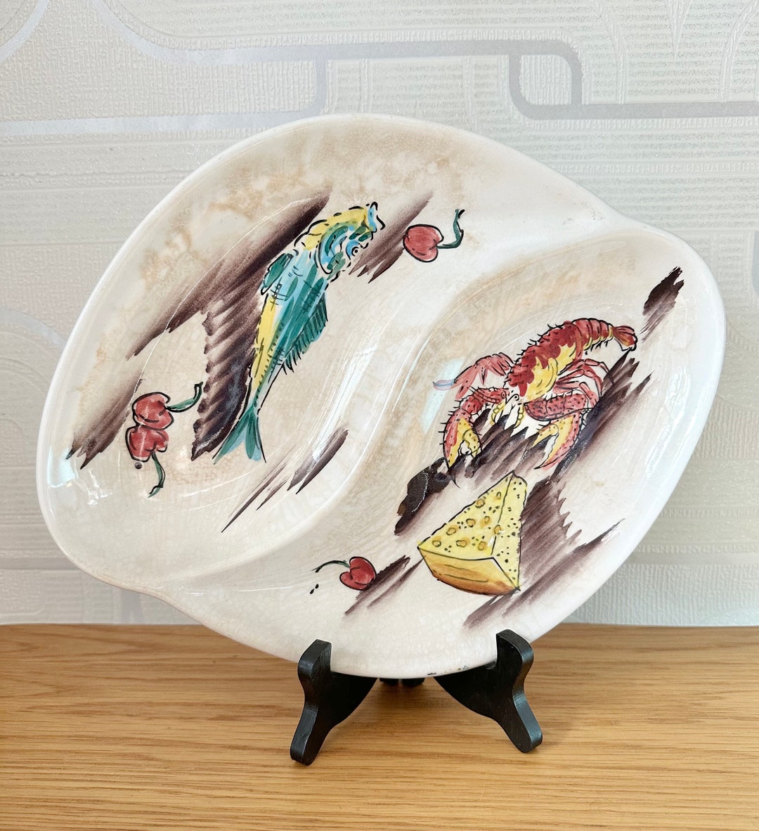 Ironstone Japanese Vintage Segmented Platter - Etsy