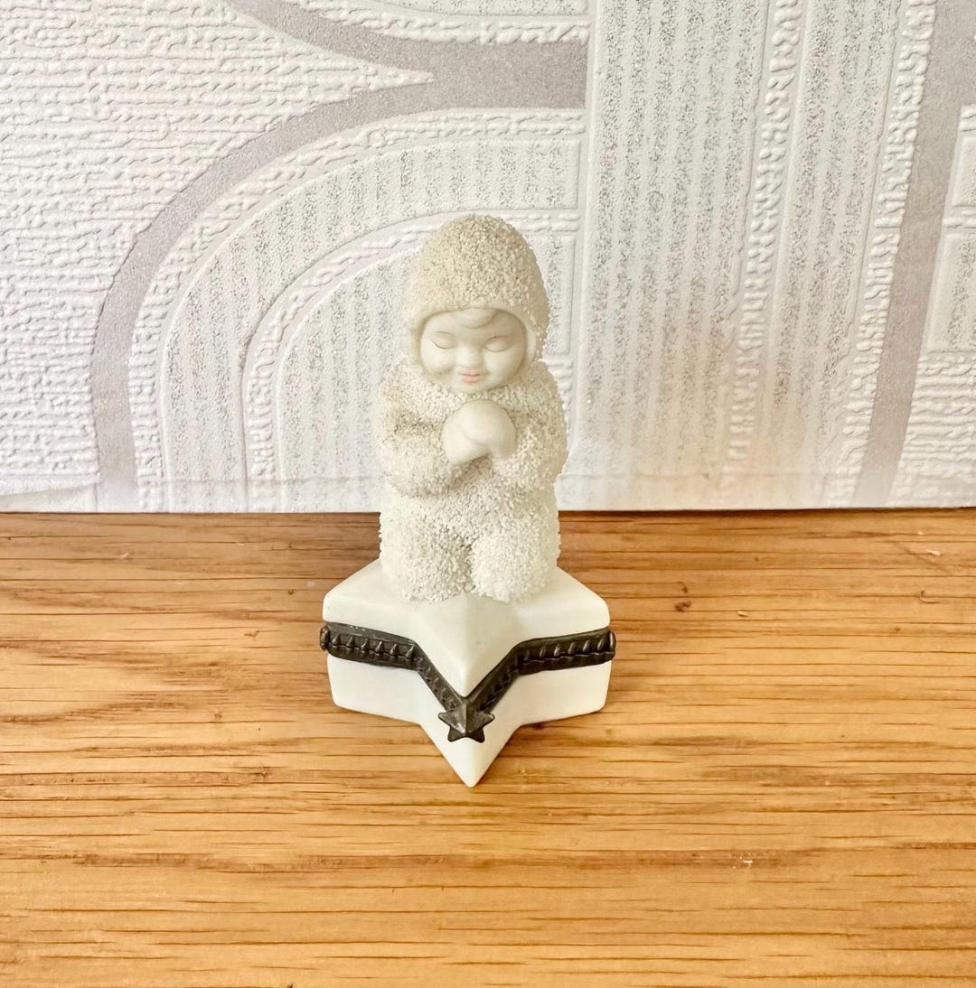 Snowbabies Vintage Angel Trinket Box, Sweet Dreams - Etsy