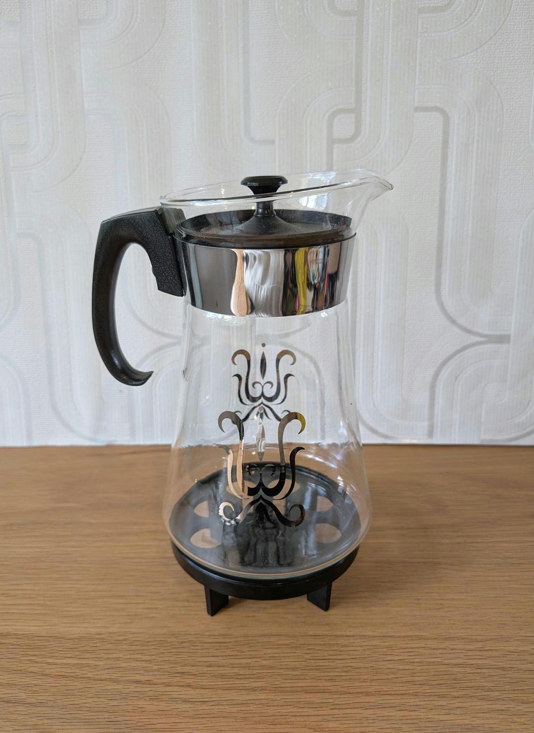 Pyrex 12 Cup Coffee Pot With Original Warming Stand - Etsy