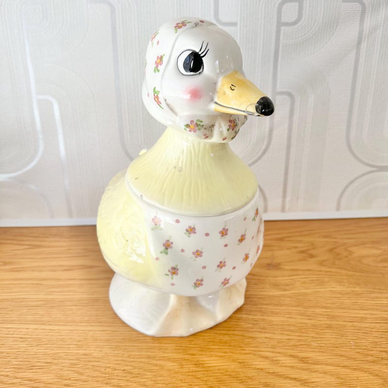 Goose Cookie Jar - Etsy