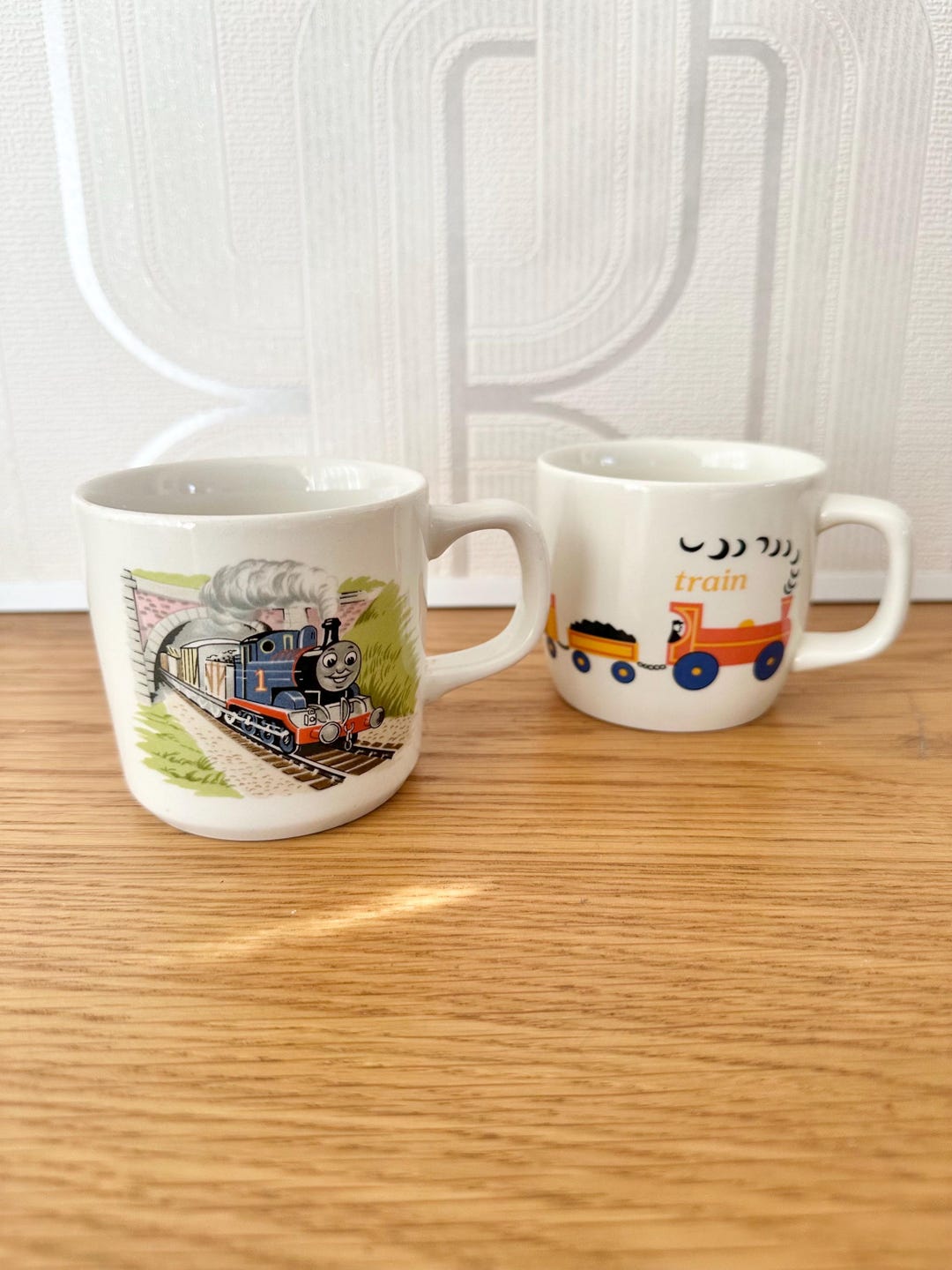 Child's Mugs - Thomas the Tank Engine (vintage Wedgwood, 1984) & Train ...