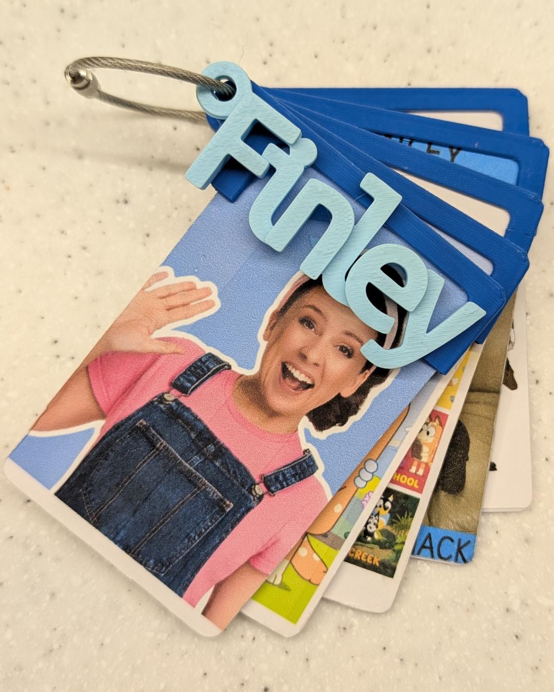 YOTO CARD HOLDERS - Personalized With Name and Colour Choice, Ideal for ...
