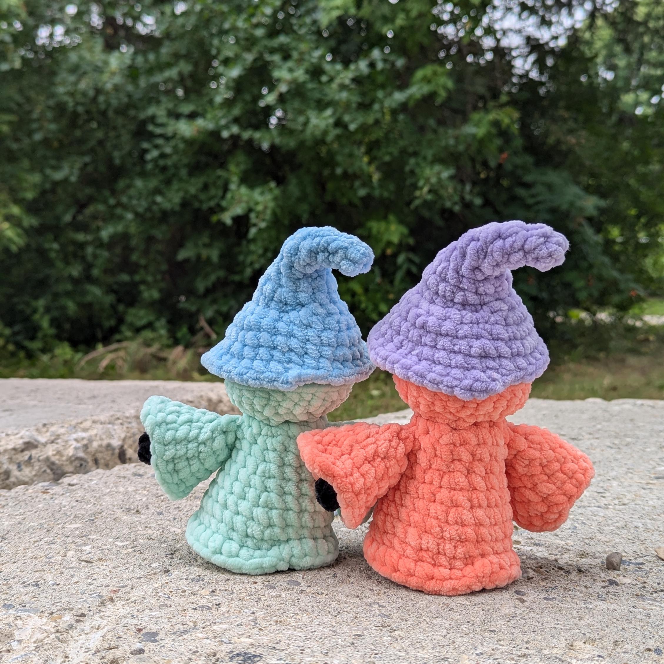 NO-SEW Wizard Plush Crochet Pattern - Etsy