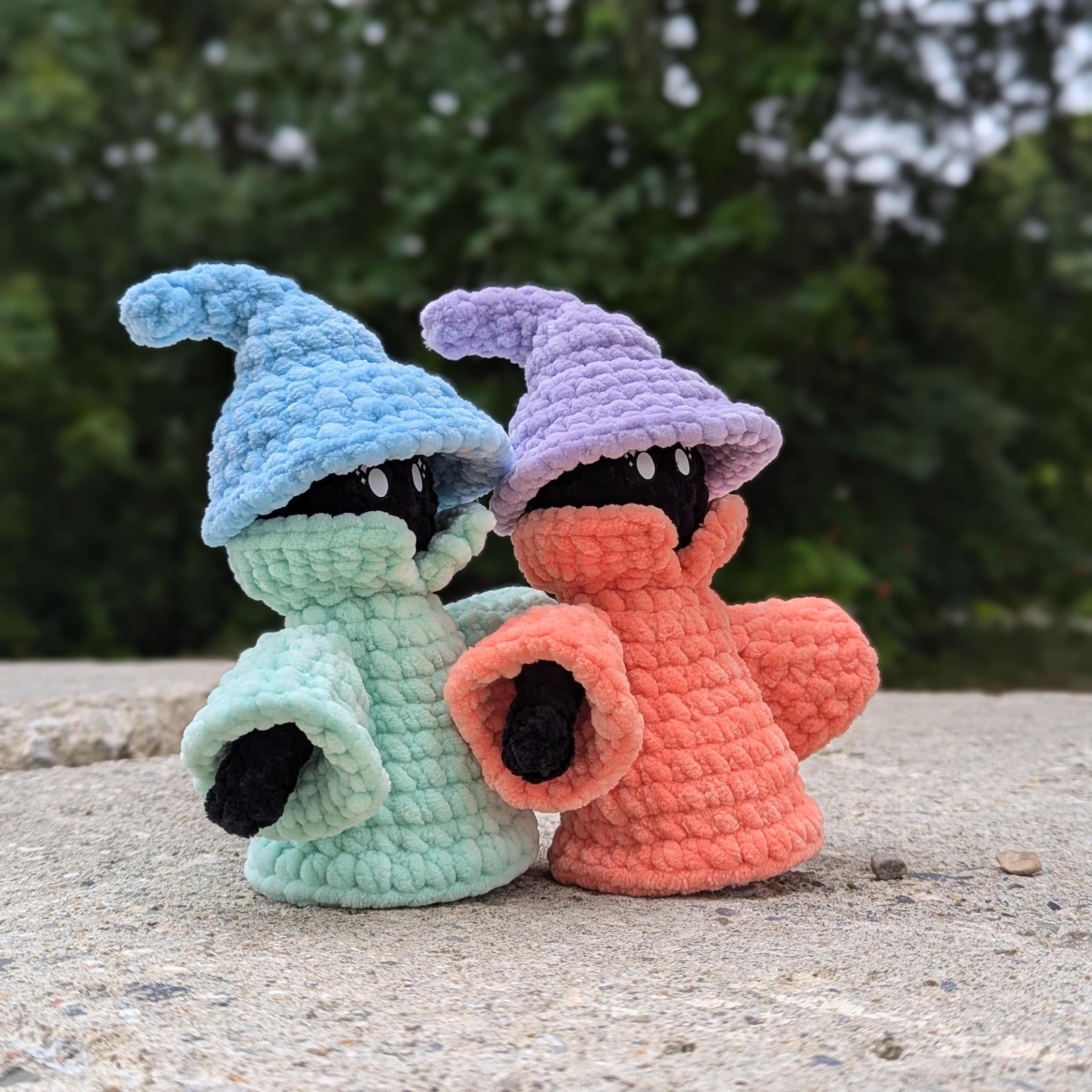 NO-SEW Wizard Plush Crochet Pattern - Etsy