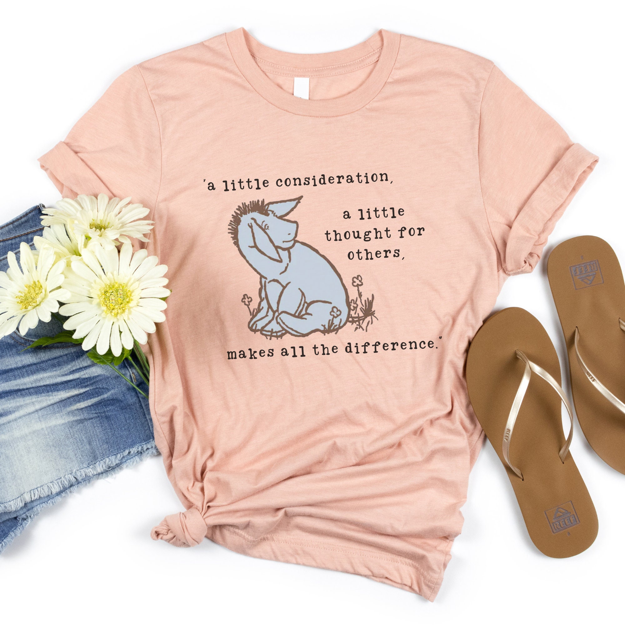 Classic Eeyore T-shirt, Eeyore Quote Tee, Original Eeyore Tshirt ...