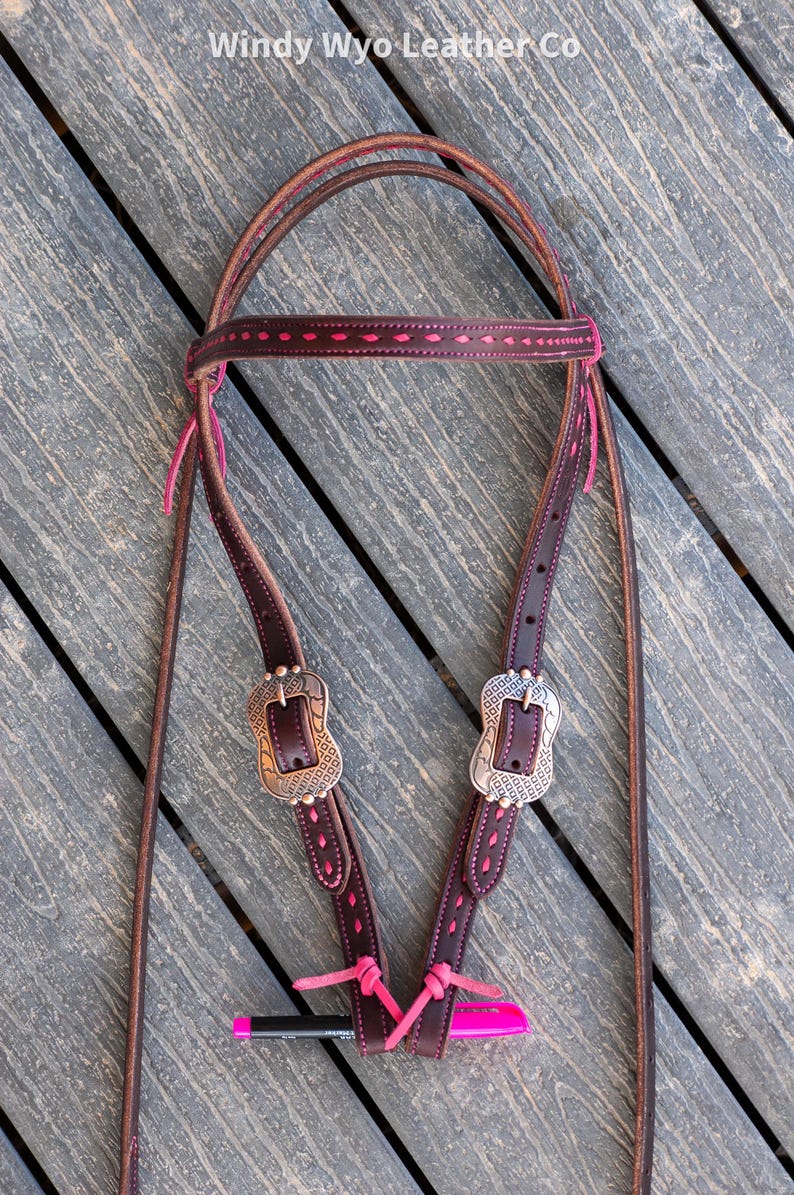 Custom Handmade Hot Oil Dark Chocolate Harness Leather Buckstitched ...