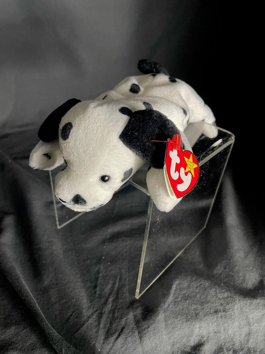 Rare TY Original Beanie Baby DOTTIE the DALMATIAN 1996 Retired W ...