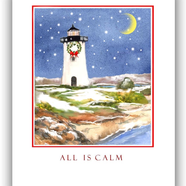 Edgartown Lighthouse - Etsy
