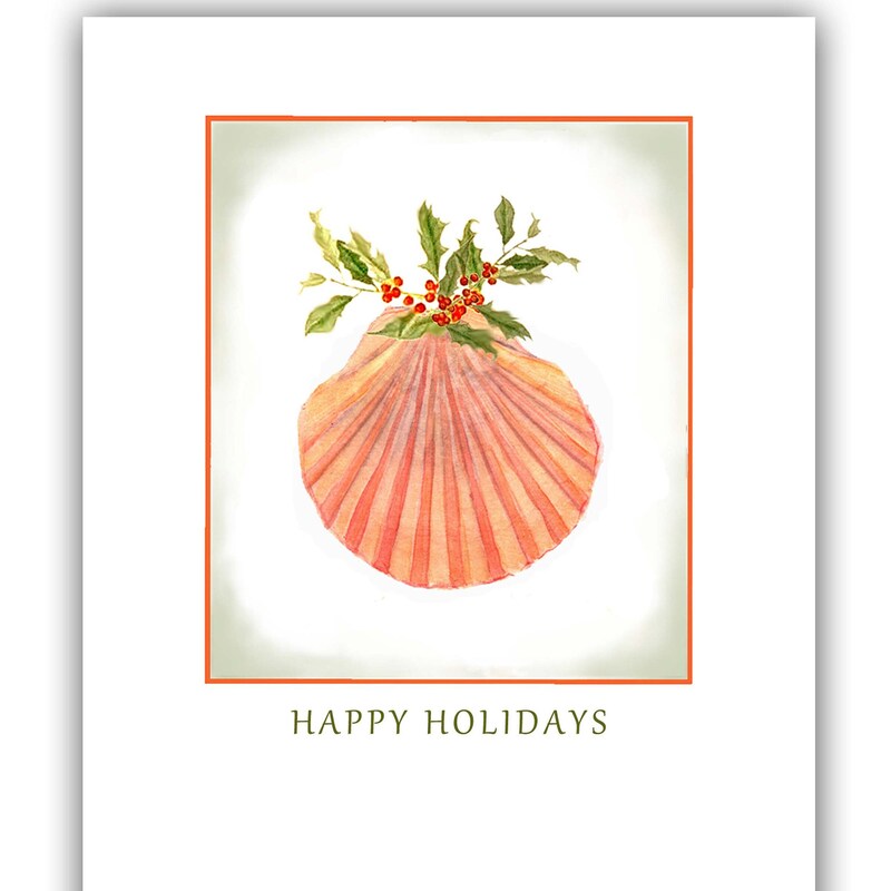 Shell Card - Etsy